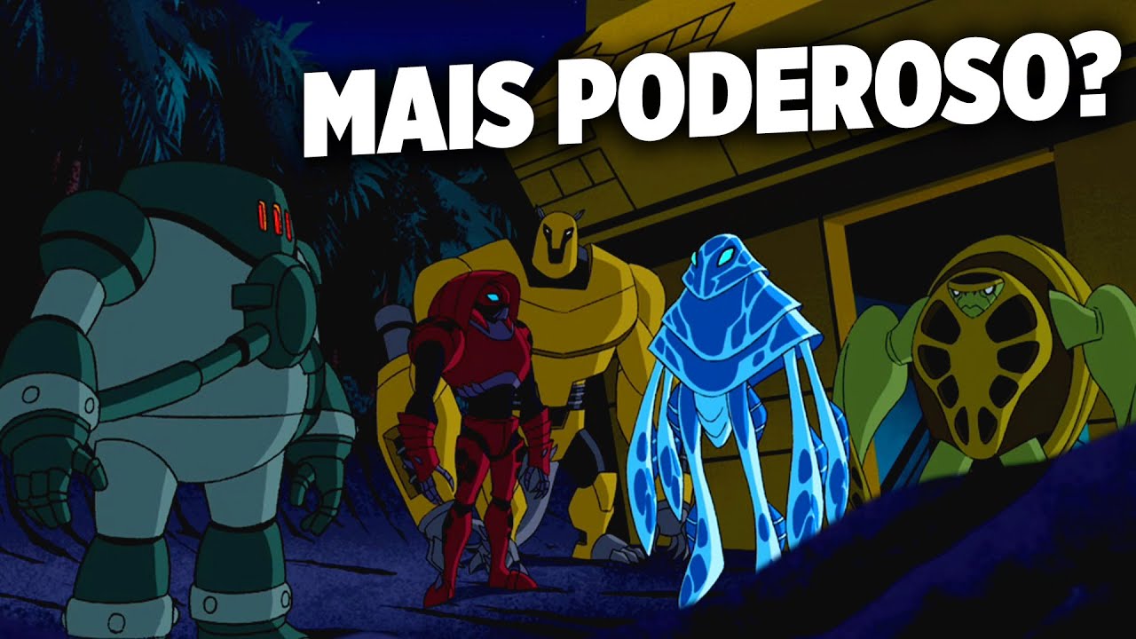 BEN 10: QUAL ALIEN DE ANDRÔMEDA É O MAIS PODEROSO? - YouTube