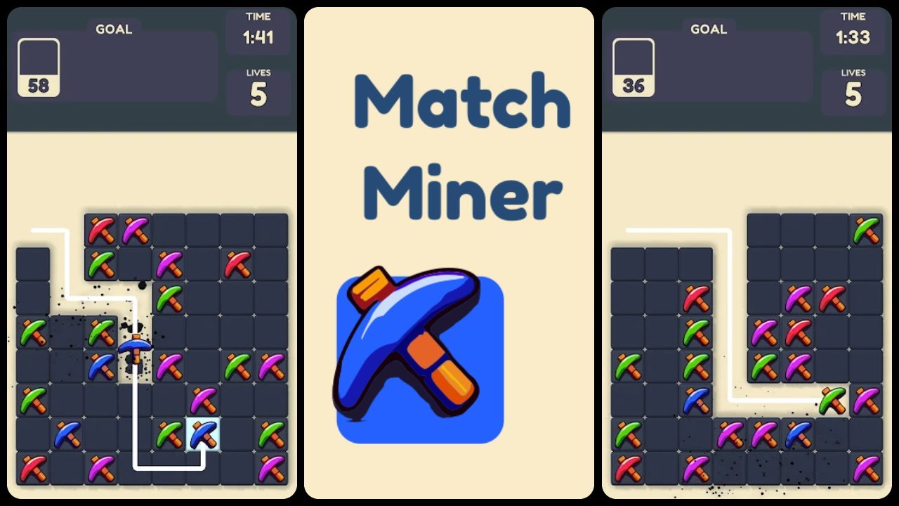 Match Miner Gameplay Android - YouTube
