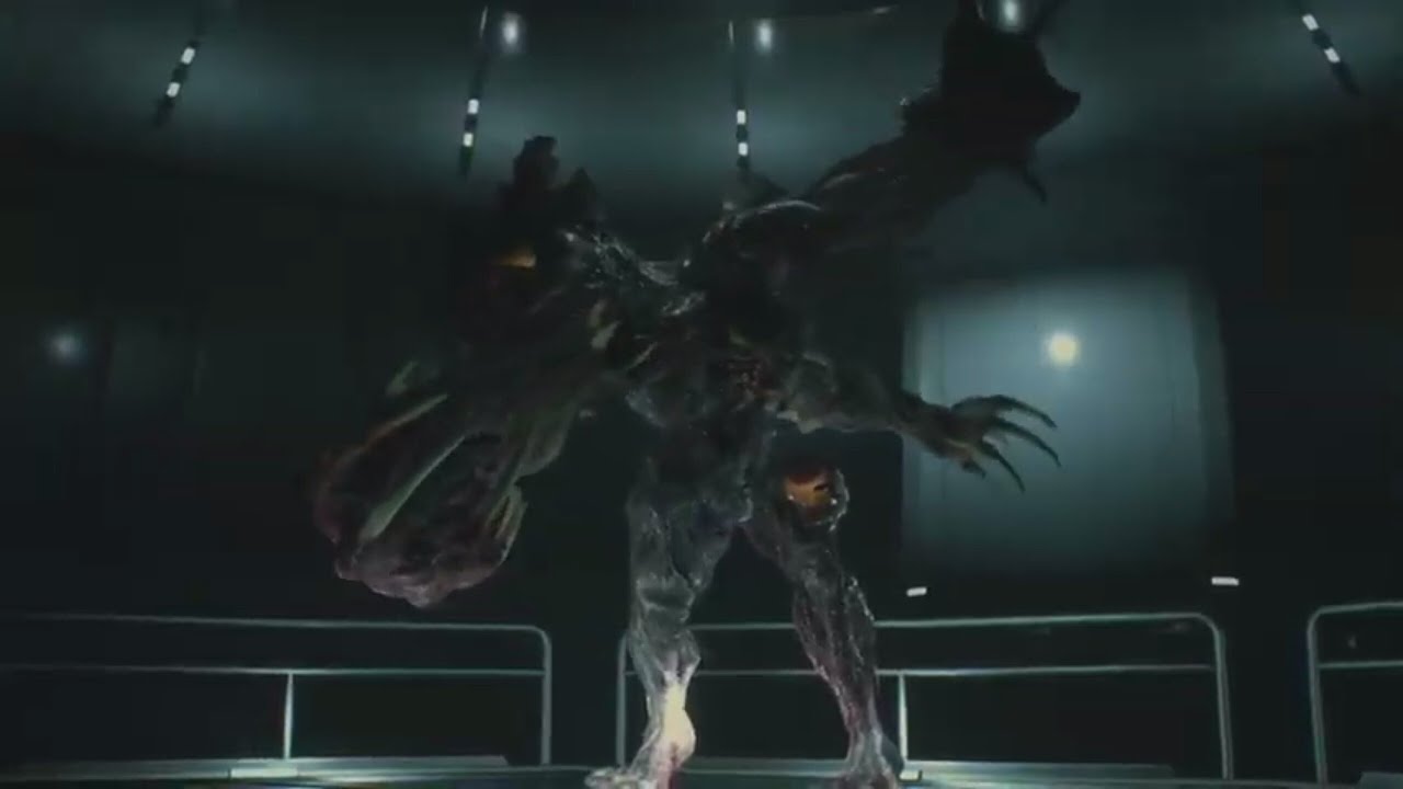RESIDENT EVIL 2 Remake - G Stage 3 (William Birkin) Boss Fight [Leon ...