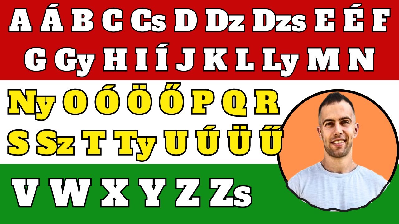 Hungarian ABC ⭐ 44 Letters ⭐ Quickly & Slowly - YouTube