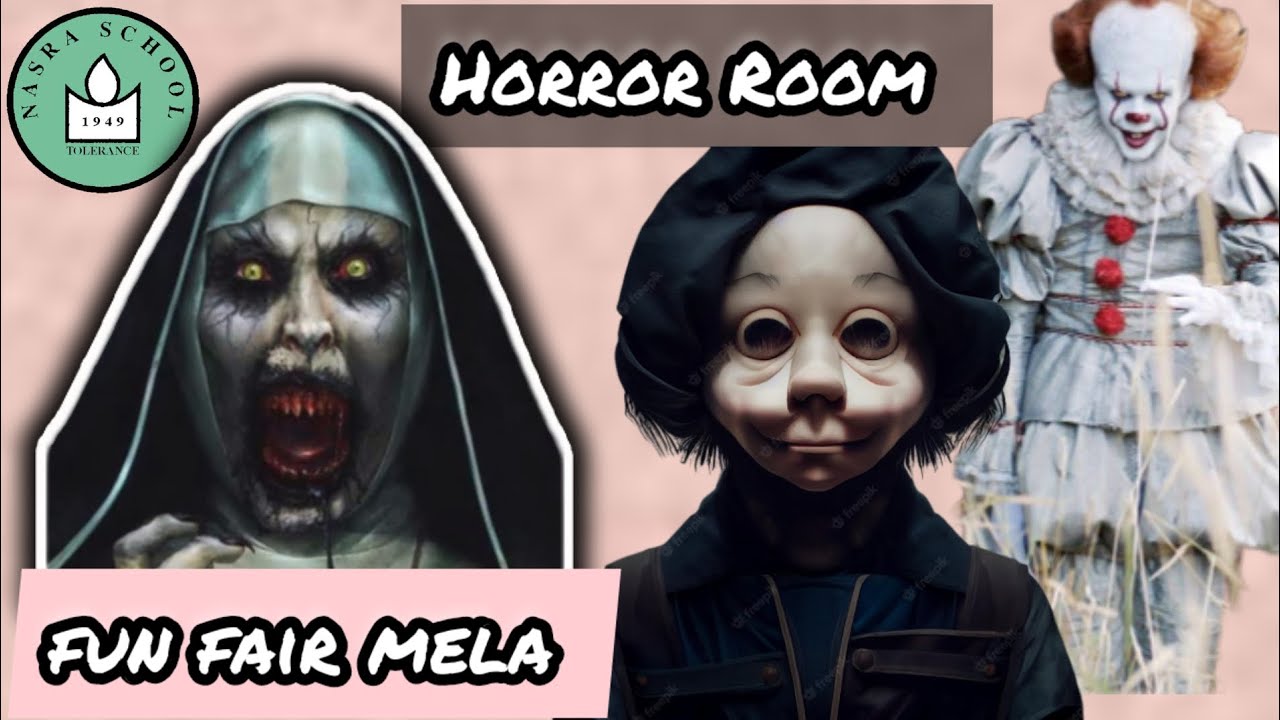 HORROR ROOM| Bhoot Bagla 🤯 | Fun fair mela #nasraschool #trending # ...
