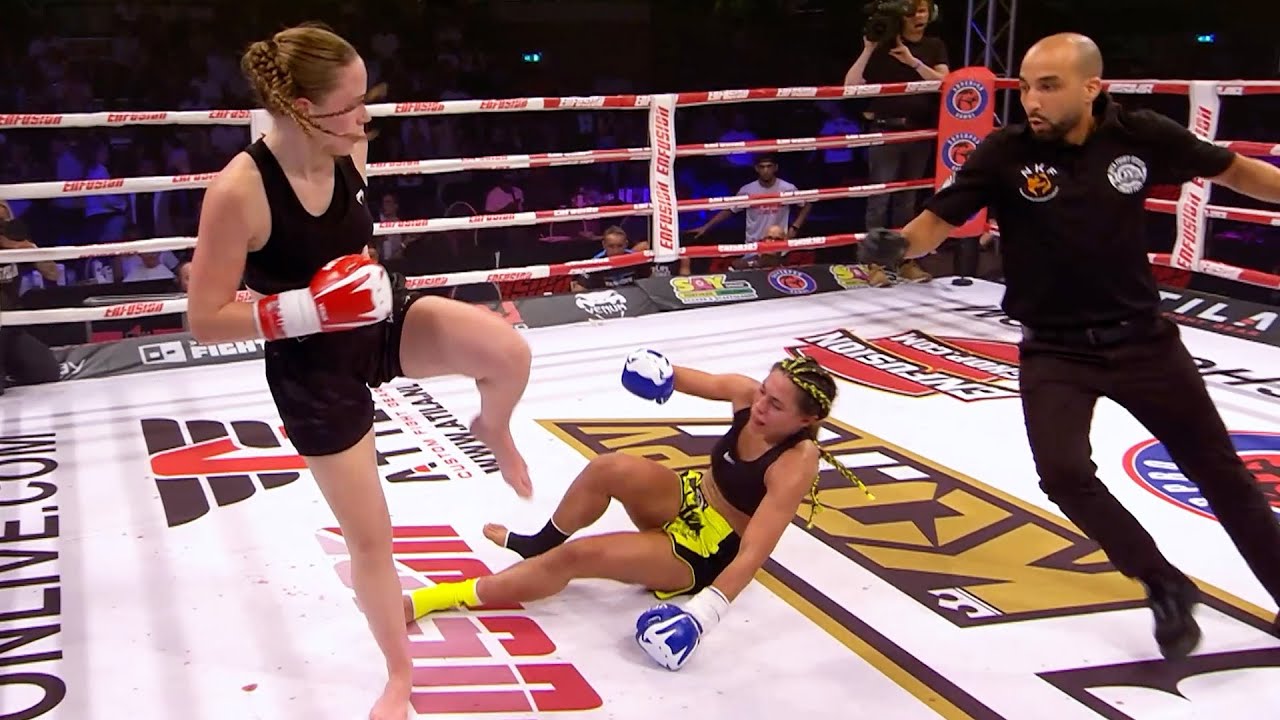 Title Fight Clara Pennequin Vs Sheyda Ozdemir Enfusion 139 Youtube