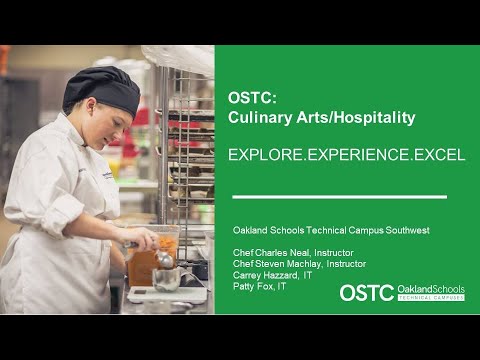 OSTC-SW Culinary Arts/Hospitality - YouTube