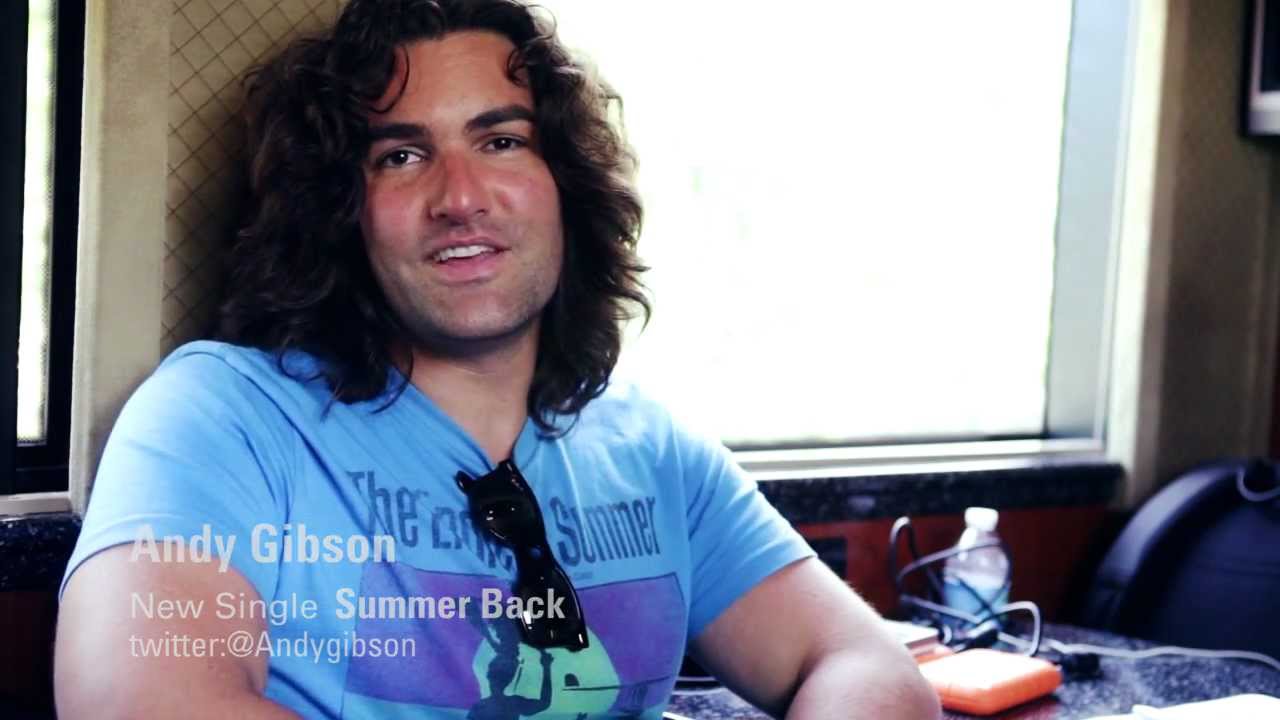 Andy Gibson Says, Thank You Fans! "Summer Back" - YouTube