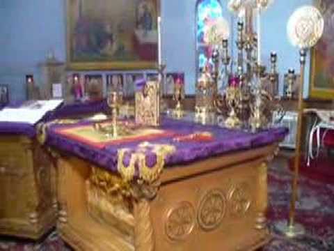 St. Mary's Orthodox Church-The Lord's Prayer in Slavonic - YouTube