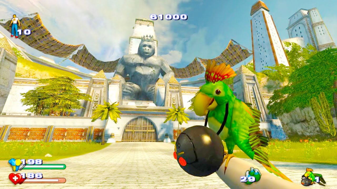 Serious Sam 2 :- Kwongo Boss Fight 4K Ultra HD - YouTube