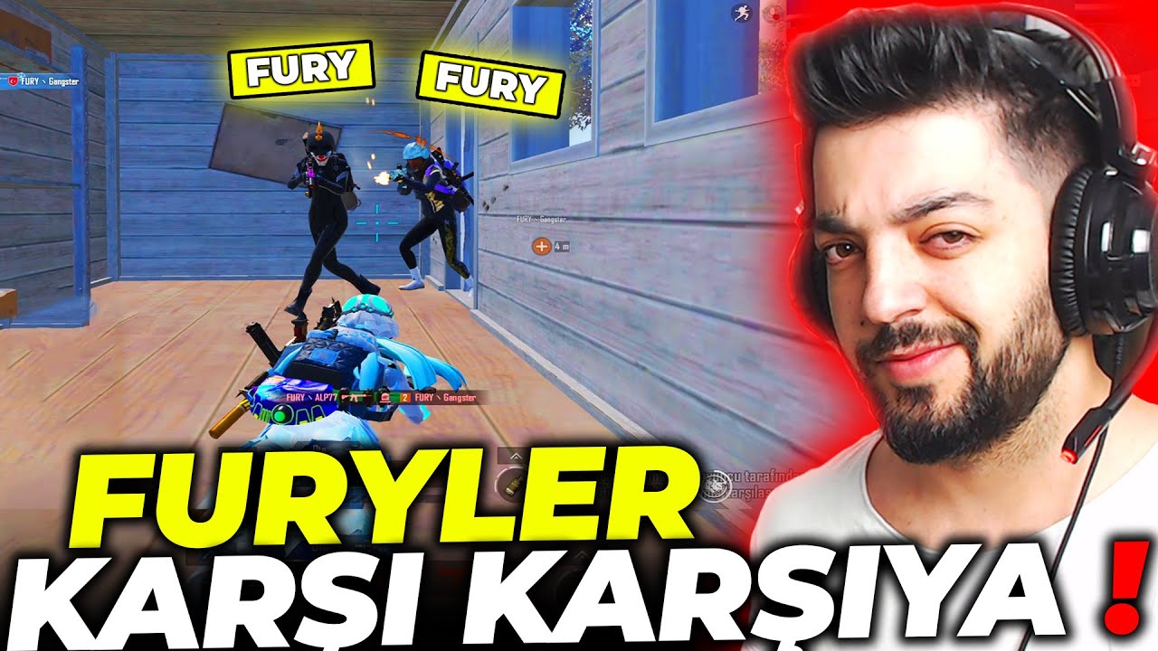 1 EVDE 2 FURY EKİBİ OLURSA !! FURY FİGHTI - PUBG Mobile - YouTube