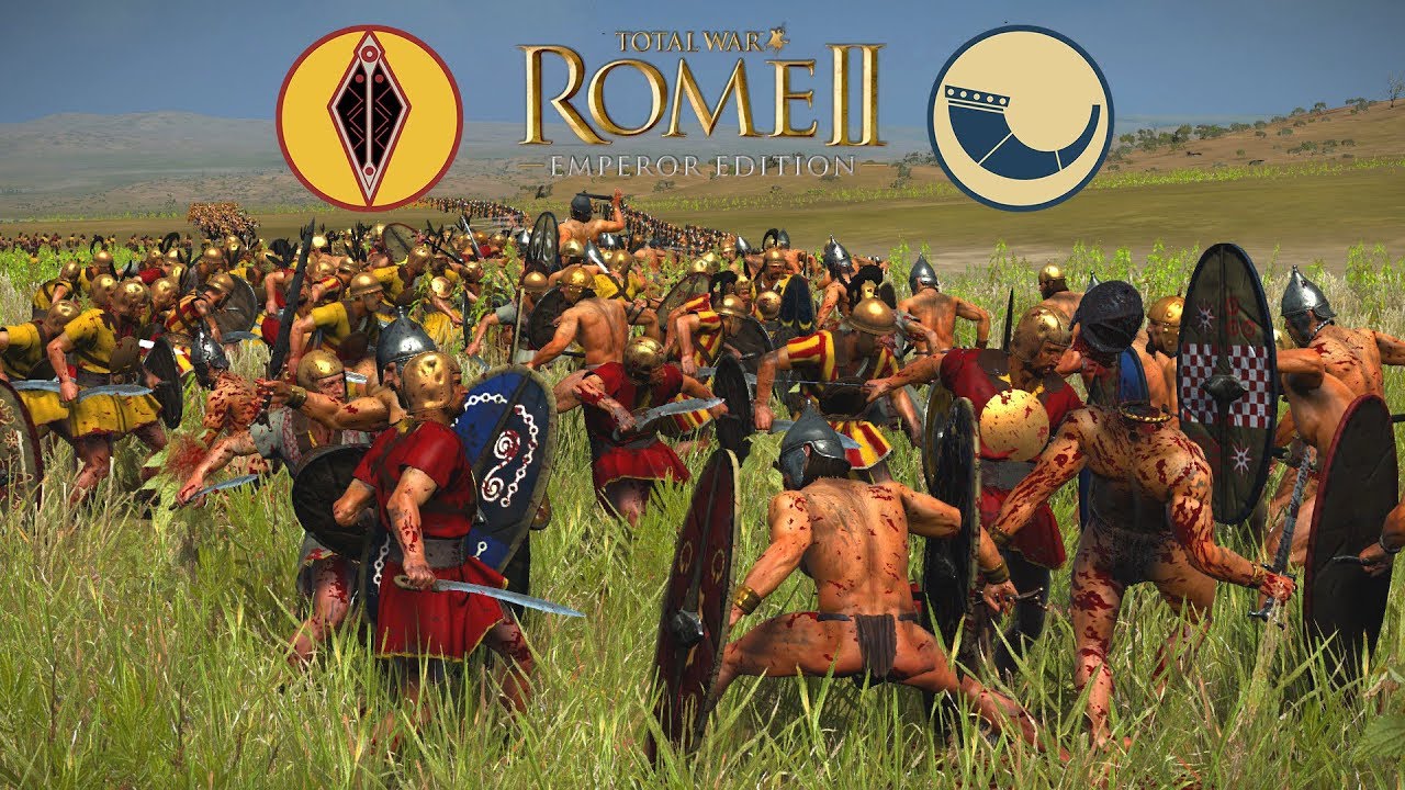 Nervii vs Lusitani // Total War: Rome II Online Battle #1 - YouTube