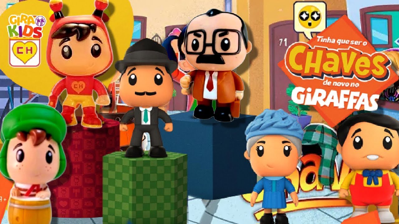 🧩 CHAVES de NOVO no GIRAFFAS!!! 06 BRINDES INCRÍVEIS ARTHURZINHO TOYS ...