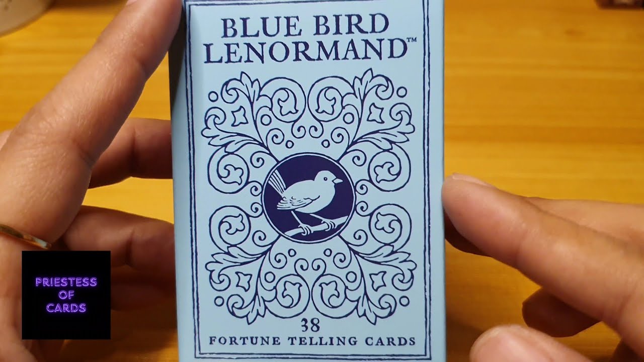 Blue Bird Lenormand Fortune Telling Cards 🐦 Preview First Impressions ...