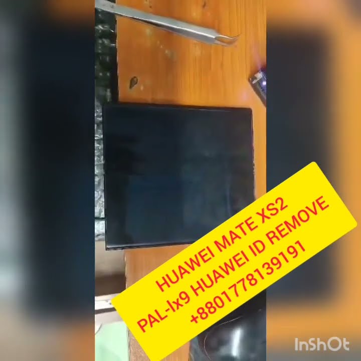 #HUAWEI MATE XS2 #PAL-LX9 AFTER REMOVE ID HANG ON LOGO /AUTO RESTART,CHIP DAMAGE FIX ...