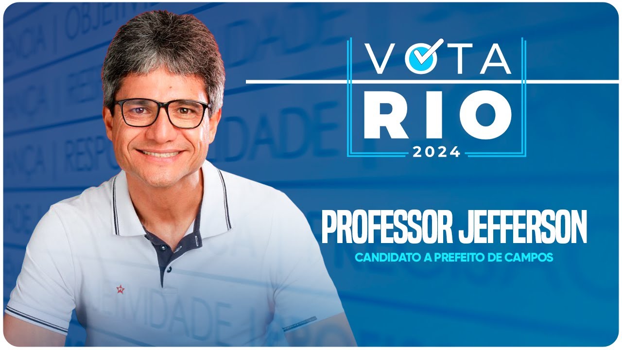 VOTA RIO 2024 #11 PROFESSOR JEFFERSON - YouTube