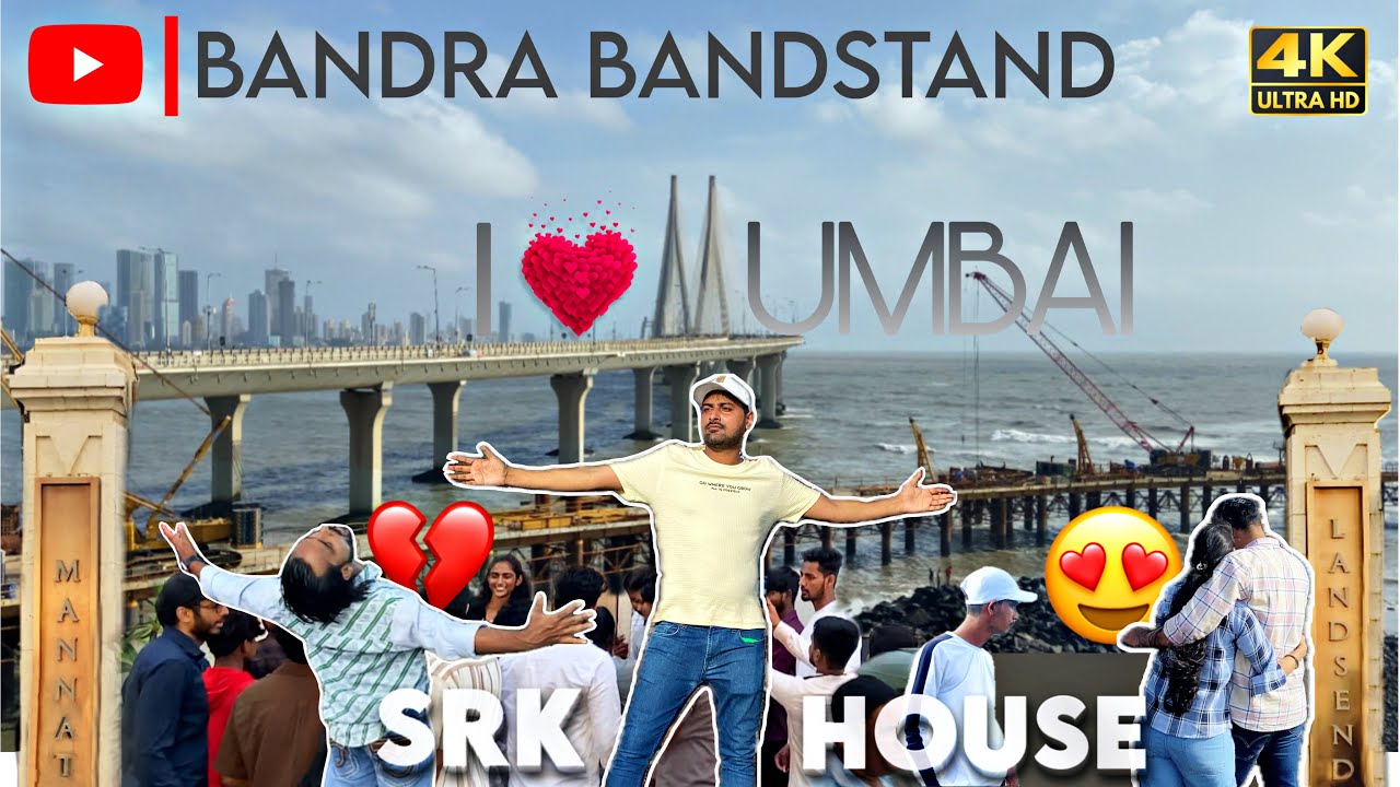 Exploring Bandra Bandstand 🌊 | Mount Mary Church & Bollywood Stars ...