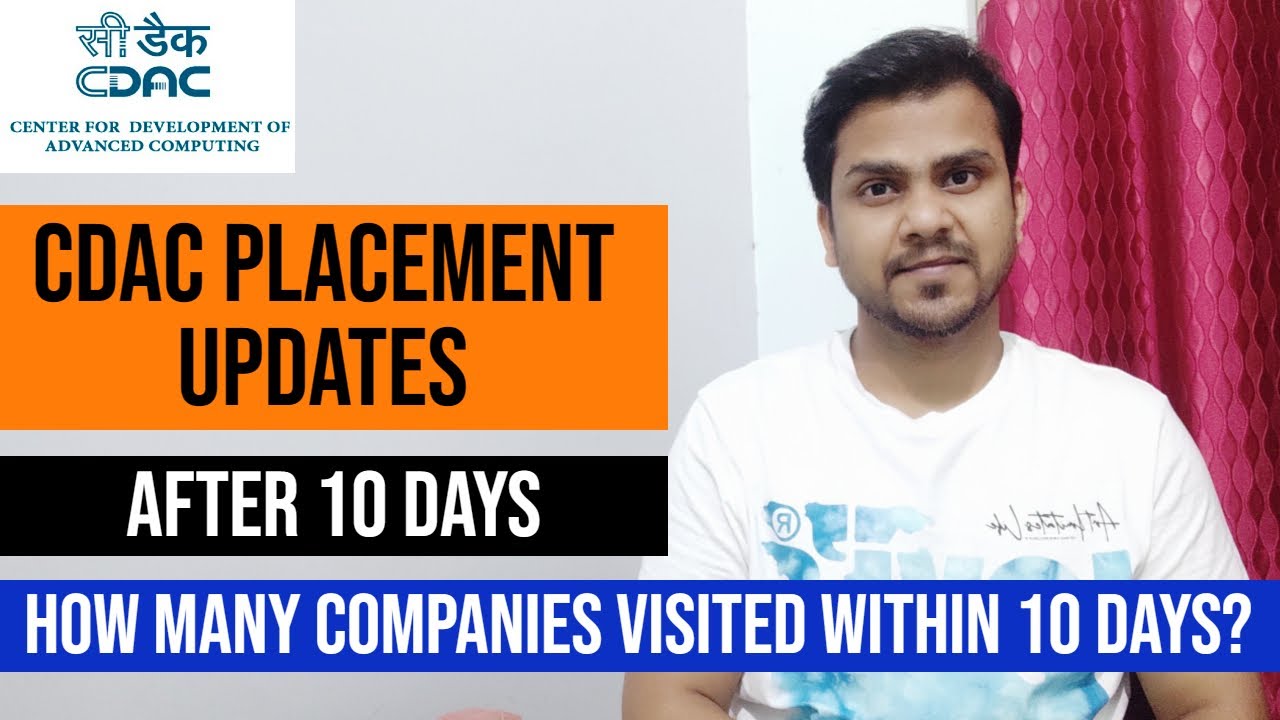 Companies visited CDAC within 10 Days of Placement Session | CDAC ...