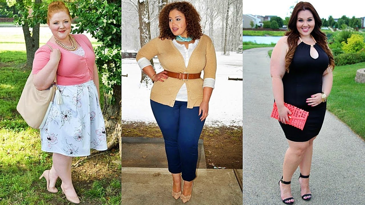 LA MEJOR ROPA PLUS SIZE DE MODA 2018 - YouTube