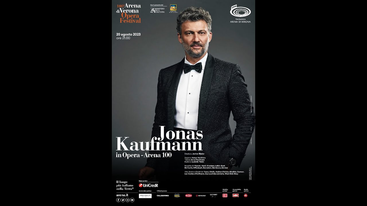 operaclassica: video highlights Jonas Kaufmann in opera arena 100 - YouTube