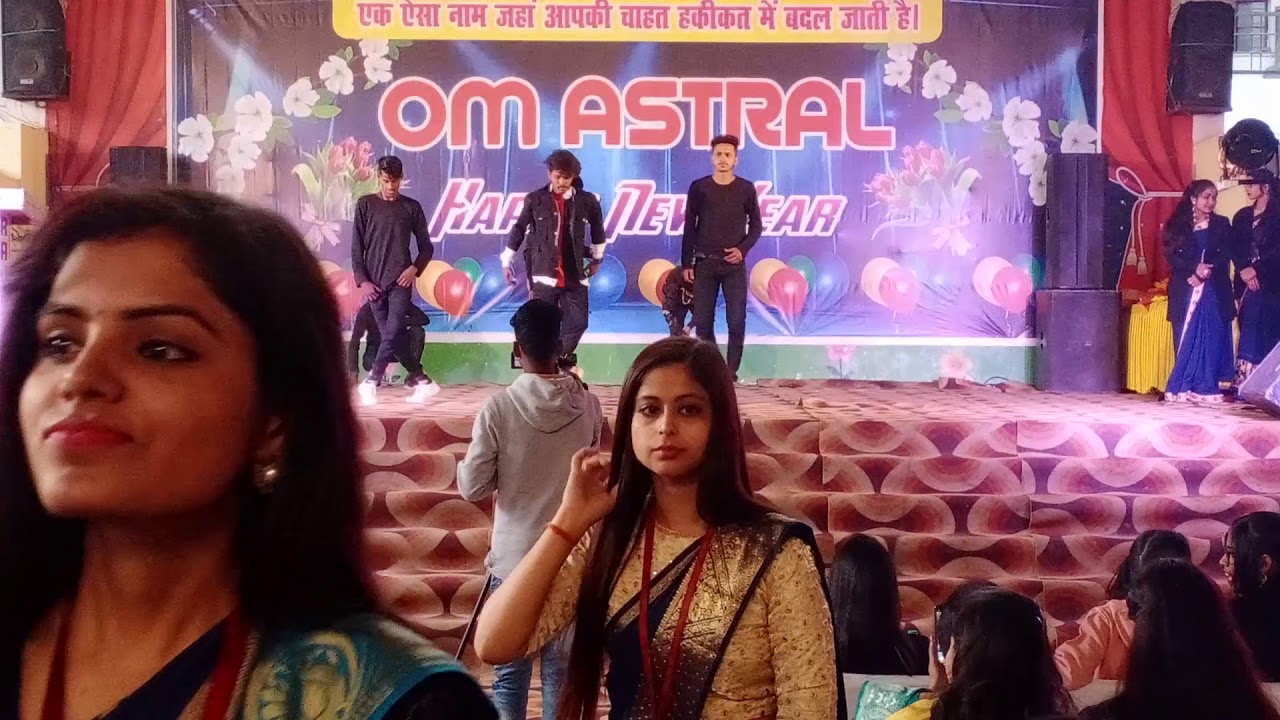 1st January performance Om Astral Kidzee Public School Dariya l - YouTube