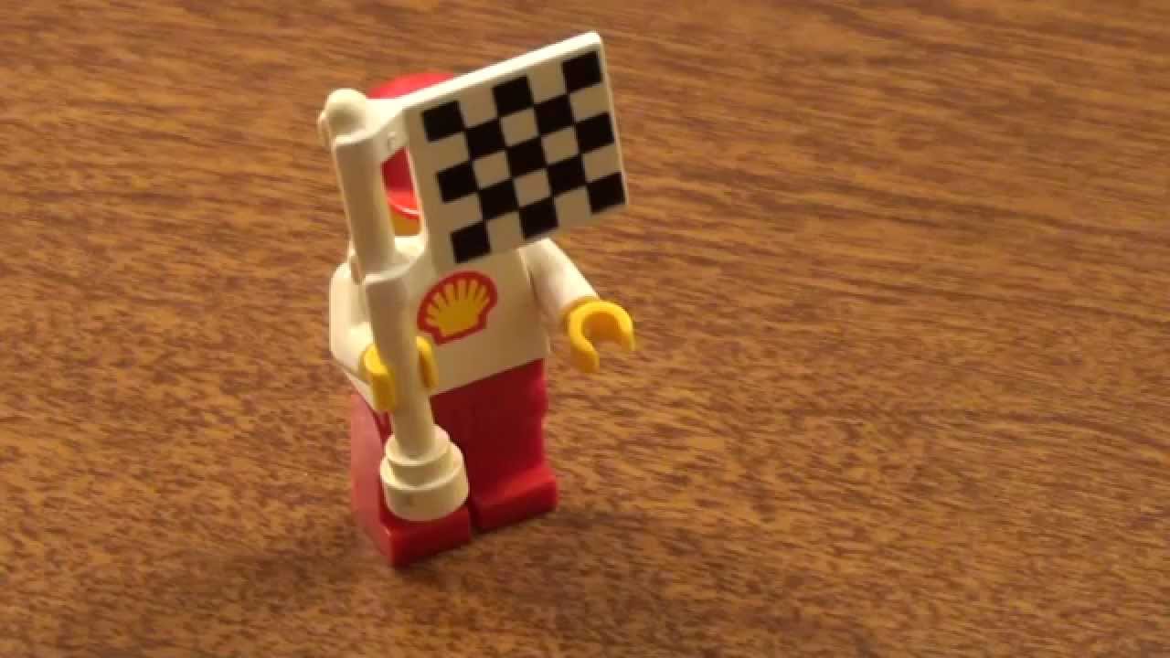 Vintage LEGO Review -- Victory Lap Raceway 6395 - 1988 - YouTube