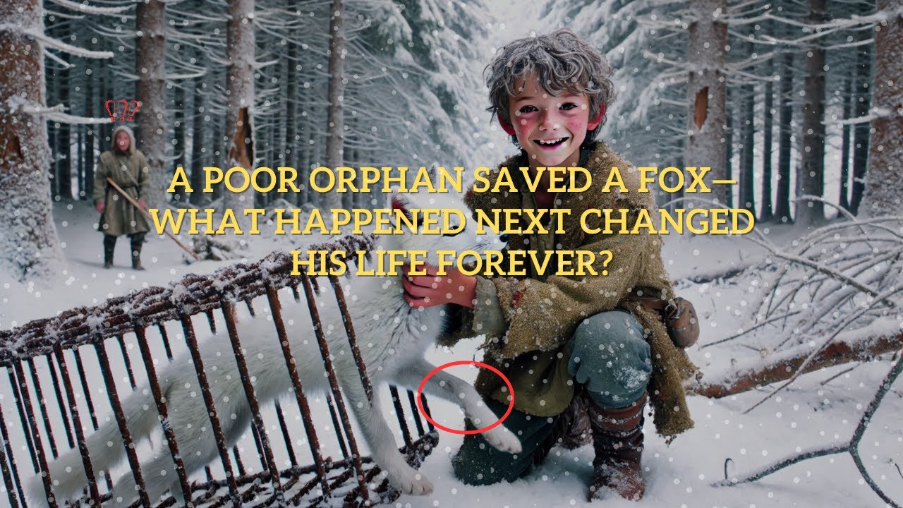The MOST HEARTWARMING Story of a Poor Orphan and a FOX | Story time ...