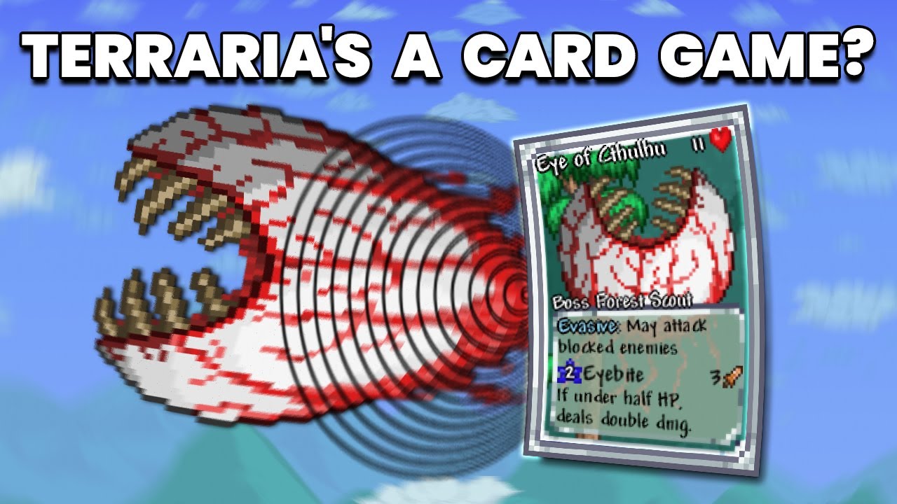 Transforming Terraria into a Card Game using This Mod.. - YouTube