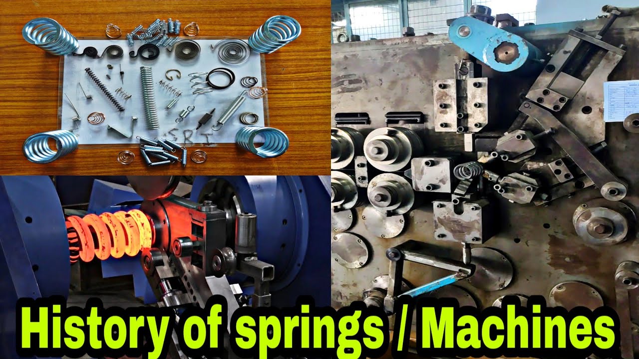 HISTORY OF SPRINGS WITH MACHINES / Spring ka इतिहास - YouTube