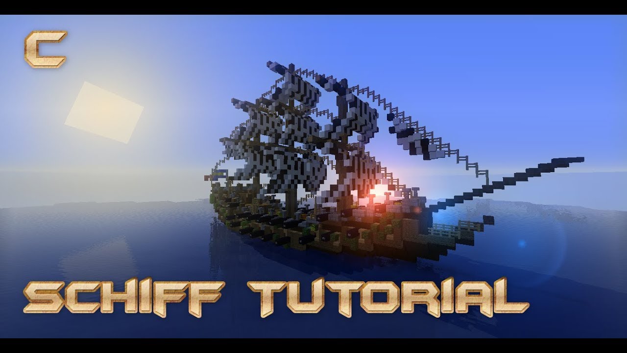 Minecraft Tutorial - Schiff bauen - YouTube