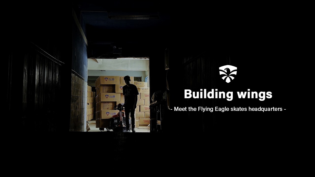 Building Wings - Meet the Flying Eagle Skates Headquarters - YouTube