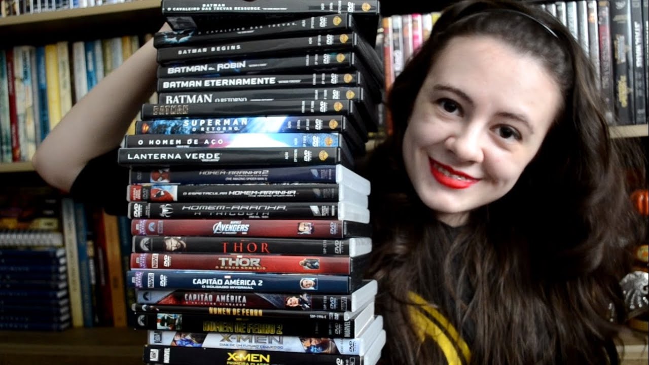 Superhero DVD Collection! - YouTube