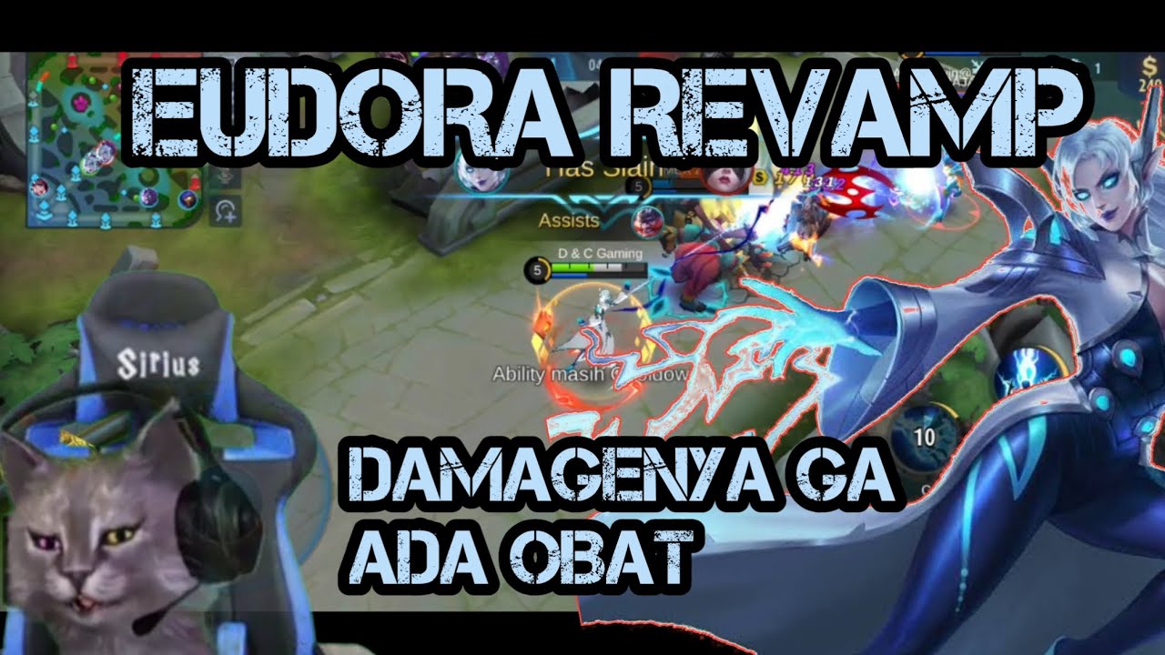 Eudora Revamp 2020 Is The Real Support Mage || Mobile Legend bang bang ...