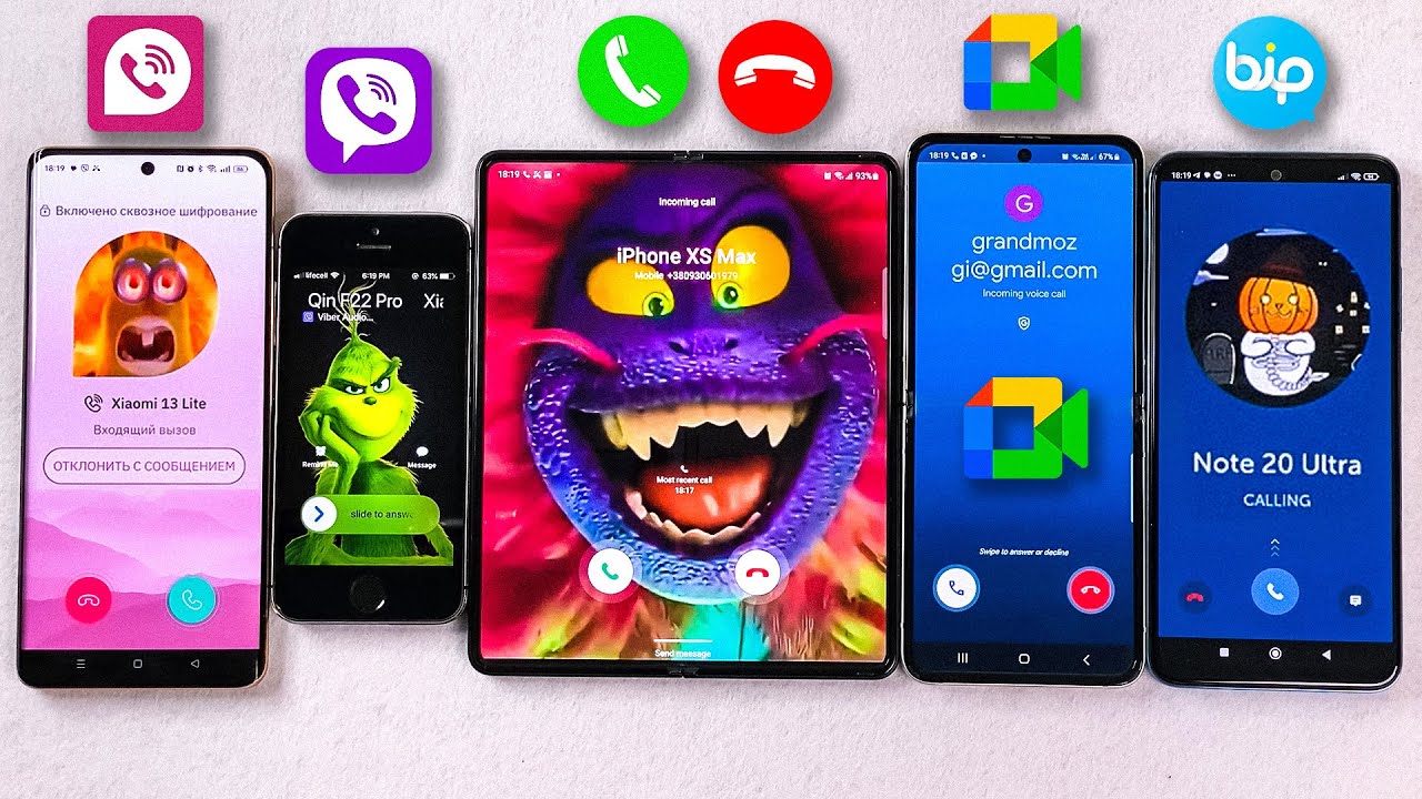 Meet Call + TeleGuard + BiP + Viber + Incoming Call Xiaomi & Z Fold 5 ...