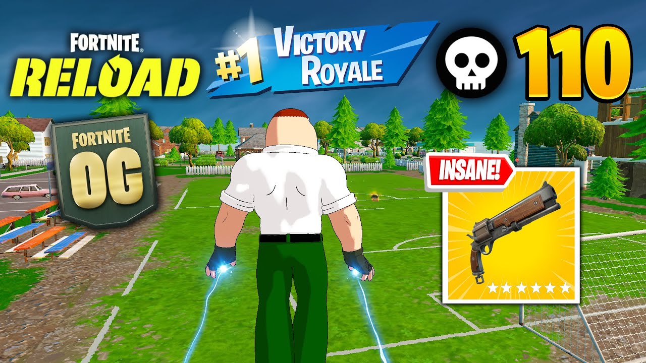 110 Elimination Solo Vs Squads Reload "Zero Build" Gameplay Wins ...