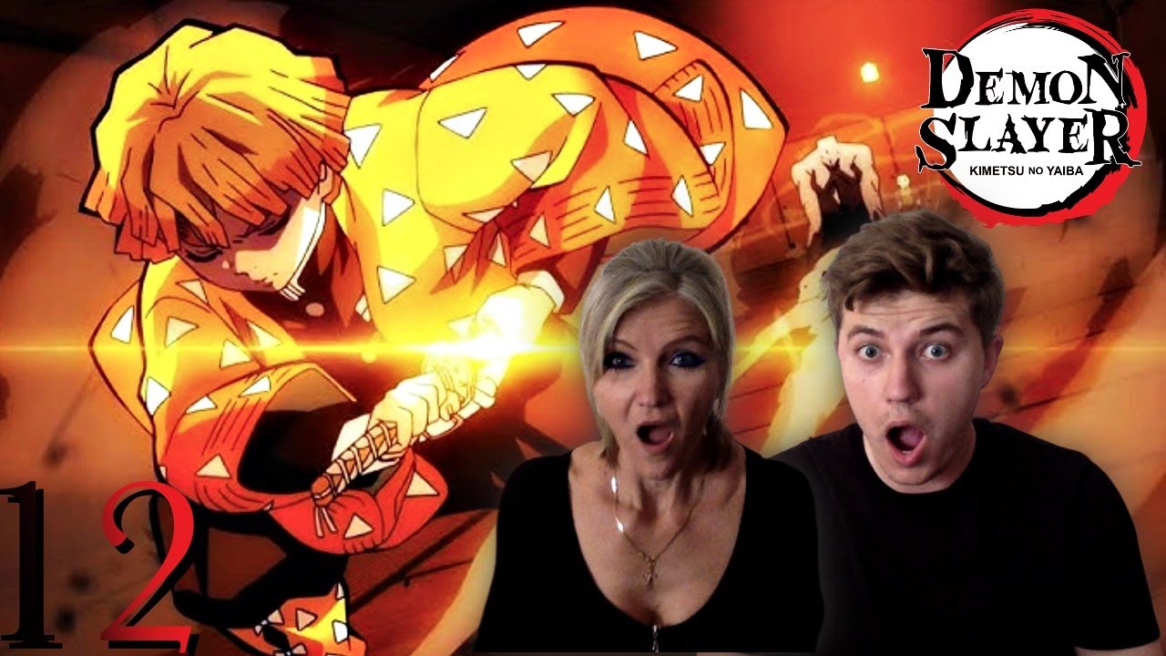 Zenitsu's Awakening | Reaction Episode 12 | Ukrainian Mother Watching ...