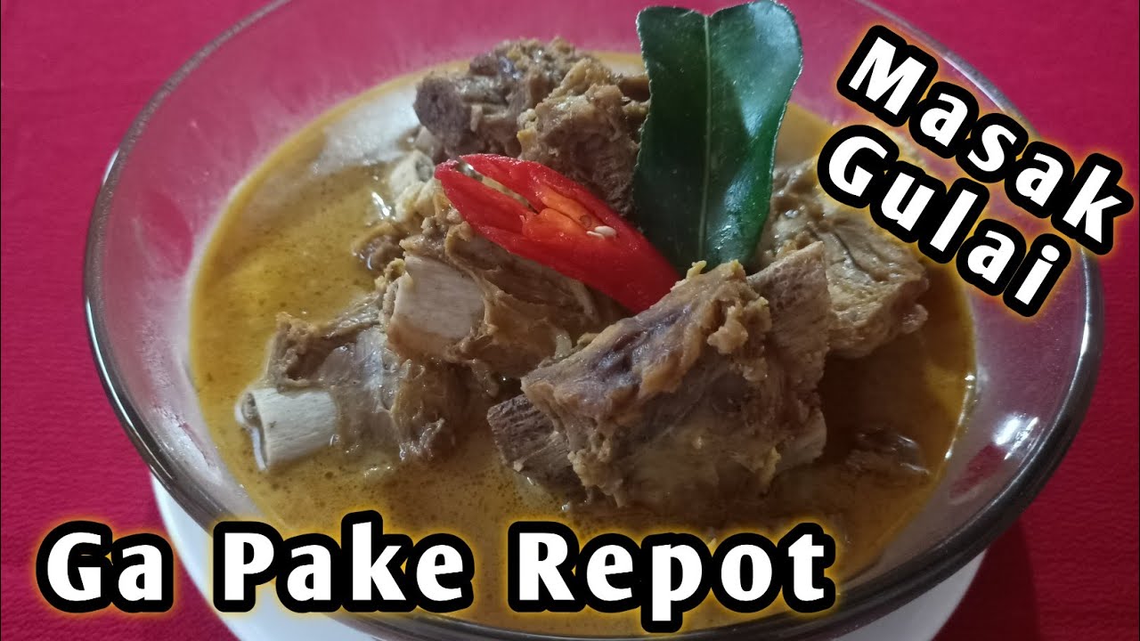 Cara Membuat Resep Instan Gulai Sapi Praktis dan Mudah - YouTube