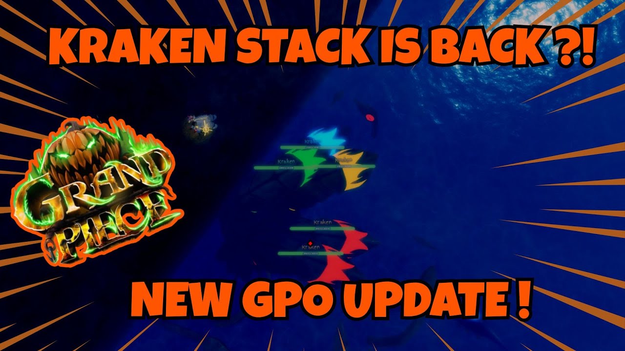 [GPO] HALLOWEEN UPDATE KRAKEN STACK ! - YouTube