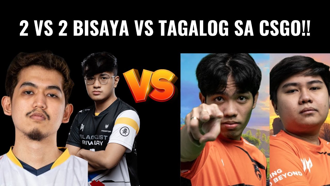 TAGALOG VS BISAYA SA CSGO! SINO MAS MAY TUTOK BISAYA OH TAGALOG? - YouTube