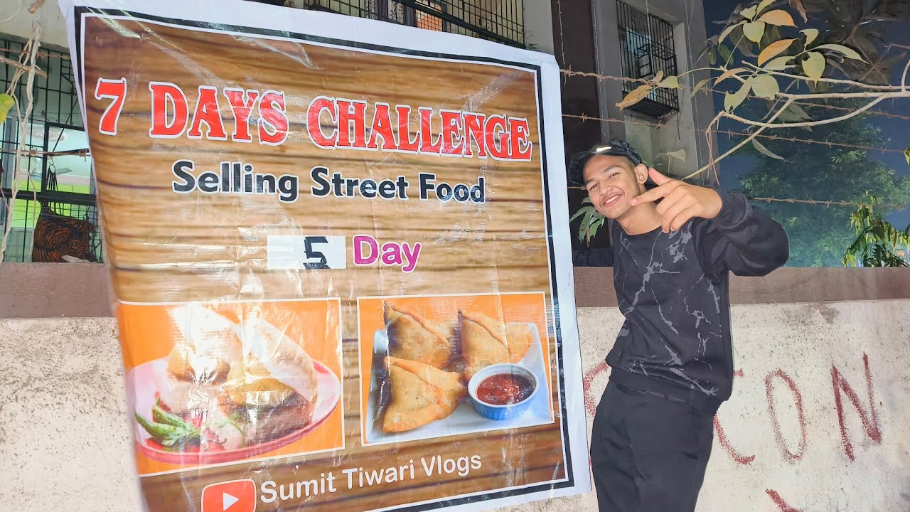 7 days Challenge 🚀 Selling street food 🍟Day-5 - YouTube