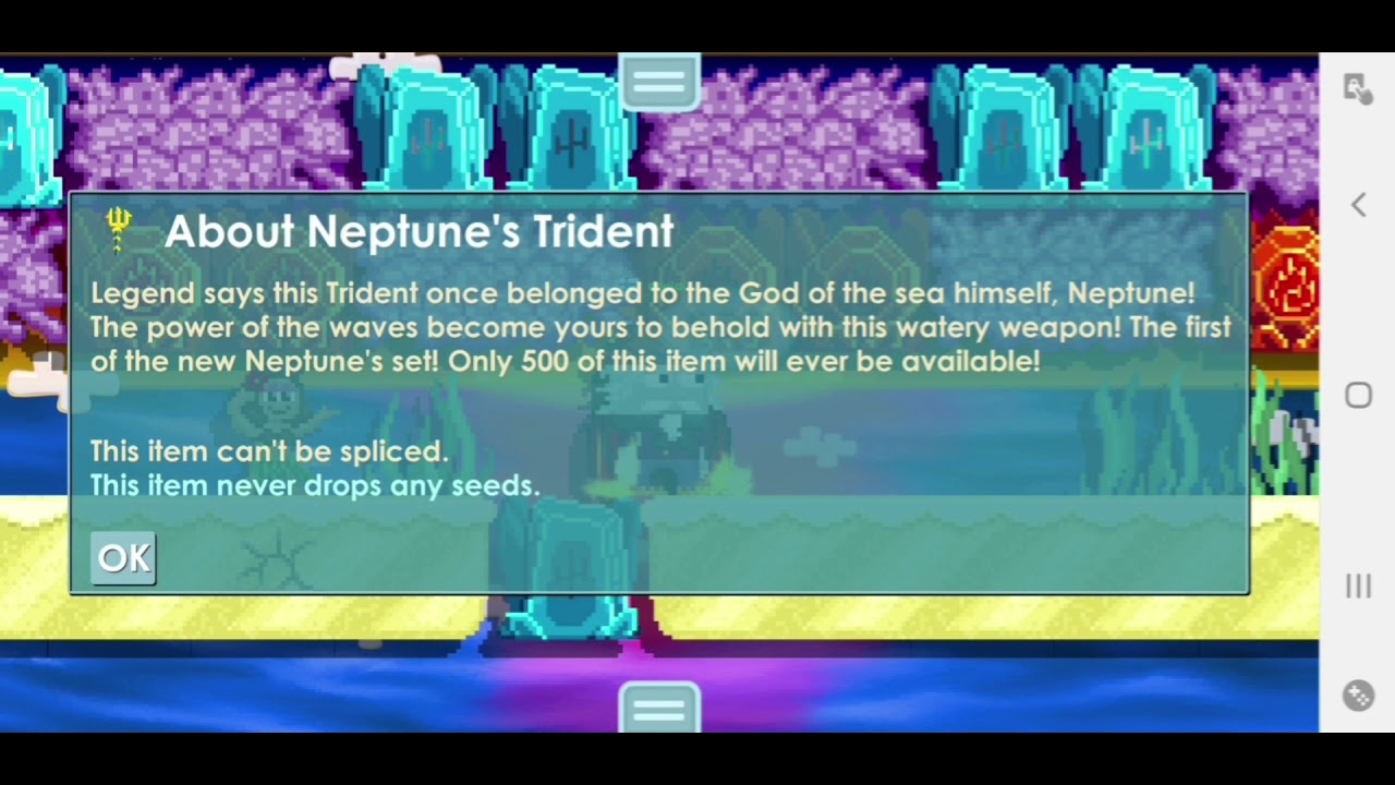 😍 I GOT NEPTUNES TRIDENT?!?!😍 (growtopia summer fest) - YouTube