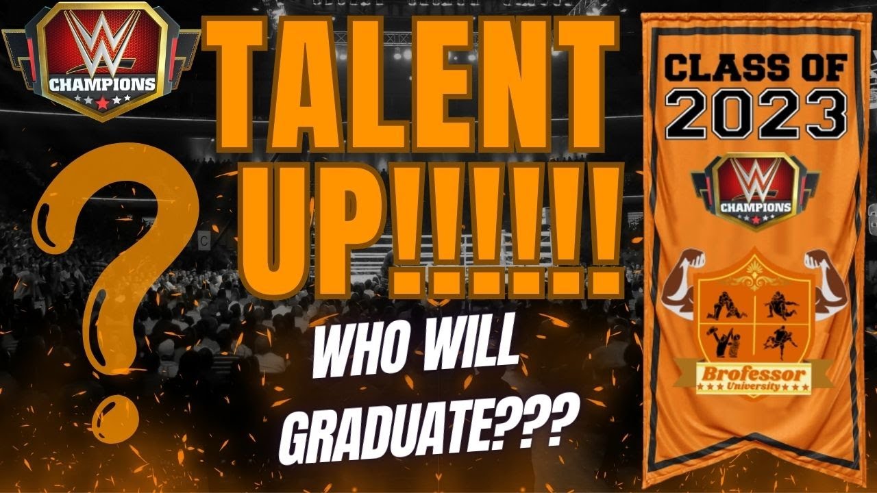 Graduation Day!!!!! 👨‍🏫👩‍🎓👨‍🎓💪 - WWE Champions Talent Up - YouTube