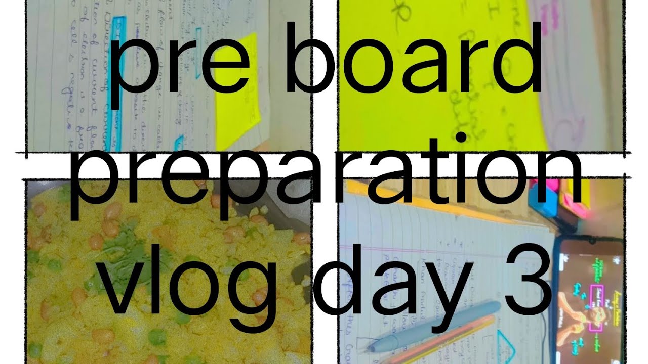 pre board preparation vlog #productive day #study vlog - YouTube