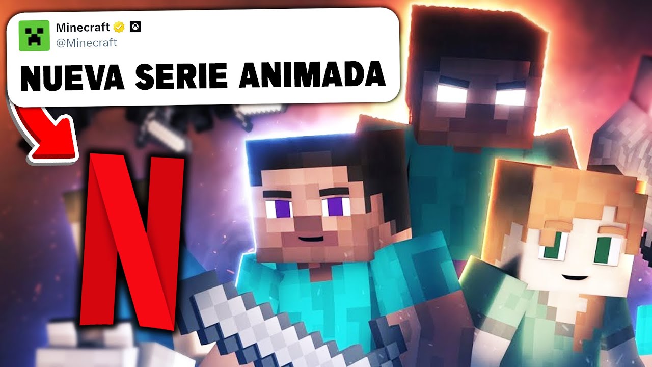 ¡OFICIAL! FECHA MINECRAFT 1.21 y NUEVA SERIE ANIMADA en NETFLIX - YouTube