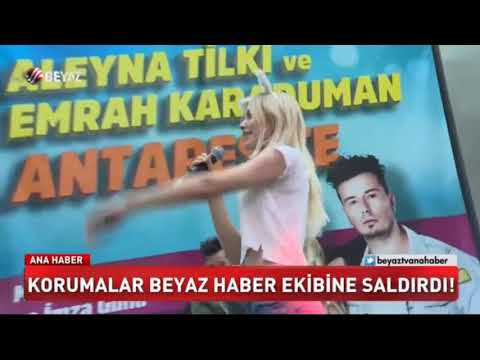 Aleyna Tilki Konserine Korumalar Damga Vurdu  'Artistlik yapma ağzını, gözünü kırarım senin'