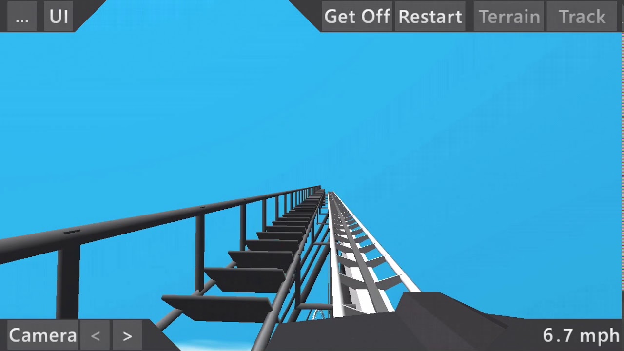 Led Zeppelin The Ride Recreated In Ultimate Coaster 2 - YouTube