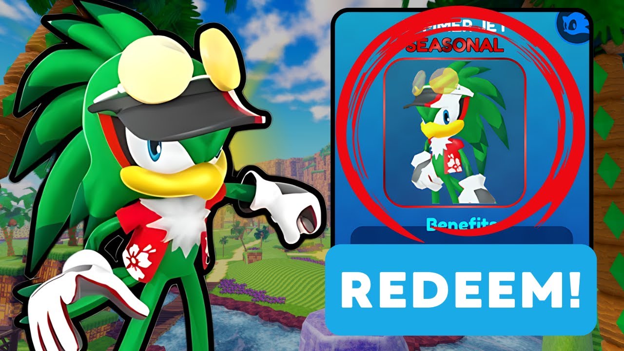 🥥 Everything you NEED to know about the SUMMER JET Update | Sonic Speed ...