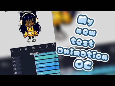 My new OC animation model - YouTube