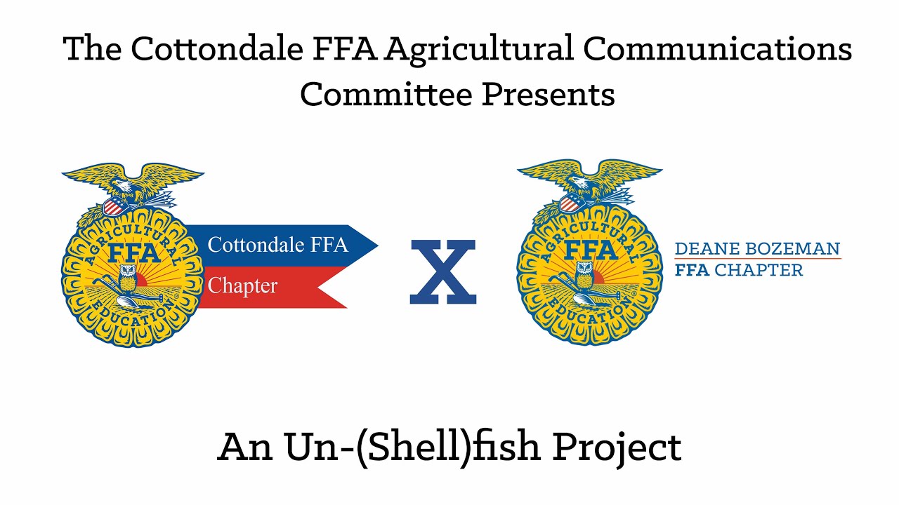 Cottondale FFA Agricultural Communications Committee: An Un-(Shell)fish ...