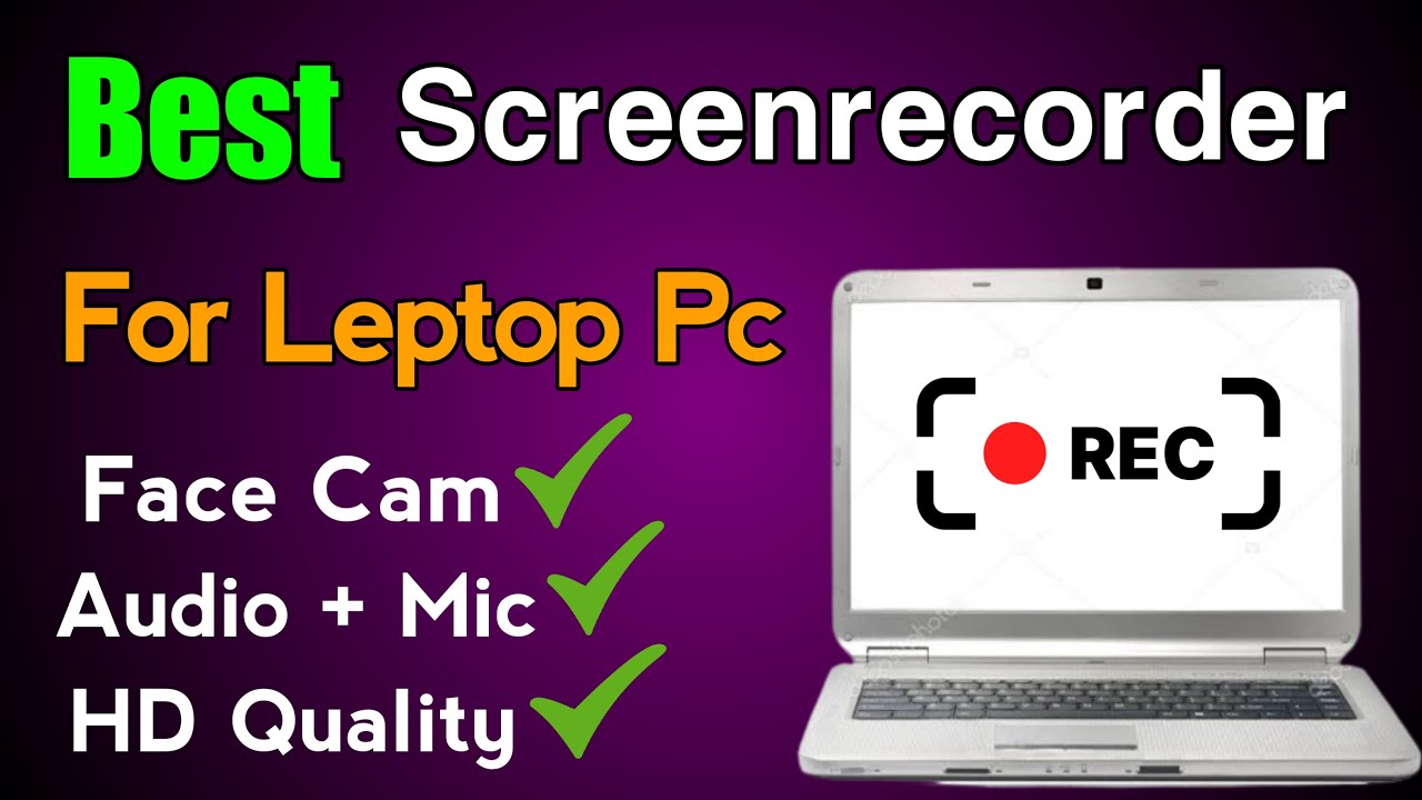How to install Screen Recorder in Laptop | Screen Recorder for Windows ...