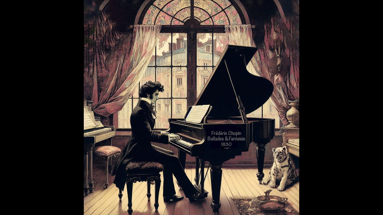 Frédéric Chopin - Four Ballades & Fantaisie - Classical Piano - 4K ...