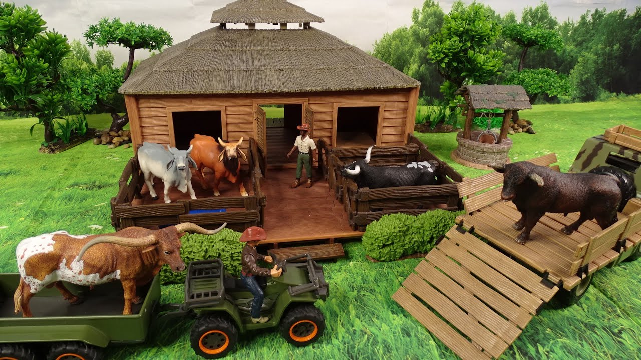 The farm/ Toros/सांड/Bulls - YouTube