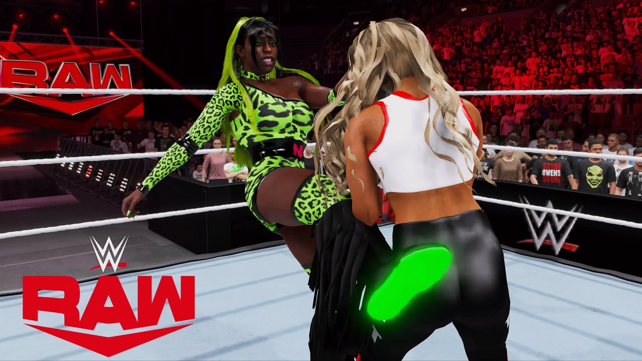WWE 2K24 RAW TRISH STRATUS PUTS HER MITB BRIEFCASE ON THE LINE AGAINST ...