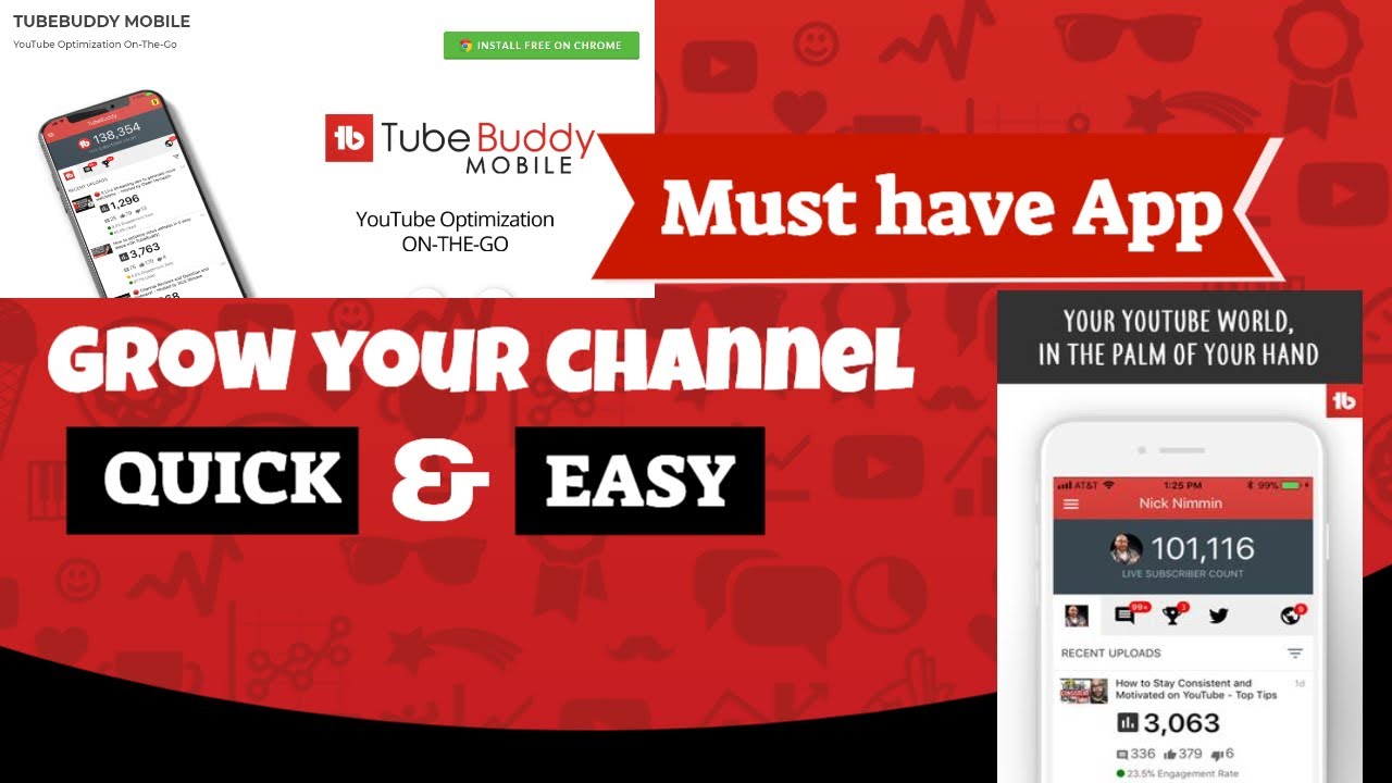 TubeBuddy Mobile App For Creators -How to use It to Grow Your Channel ...
